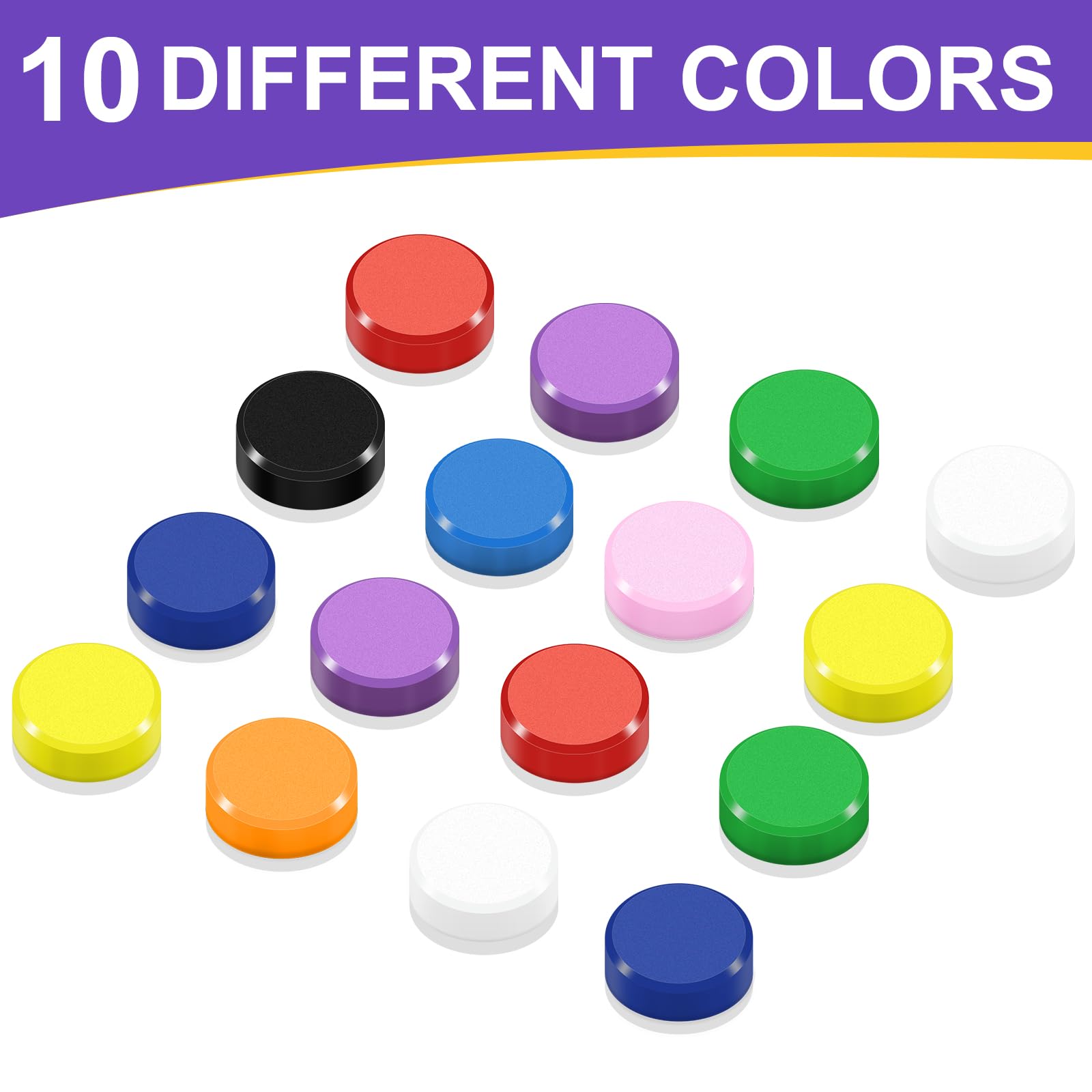 Snapklik.com : DIYMAG Fridge Magnet 10 Colors Refrigerator Magnets