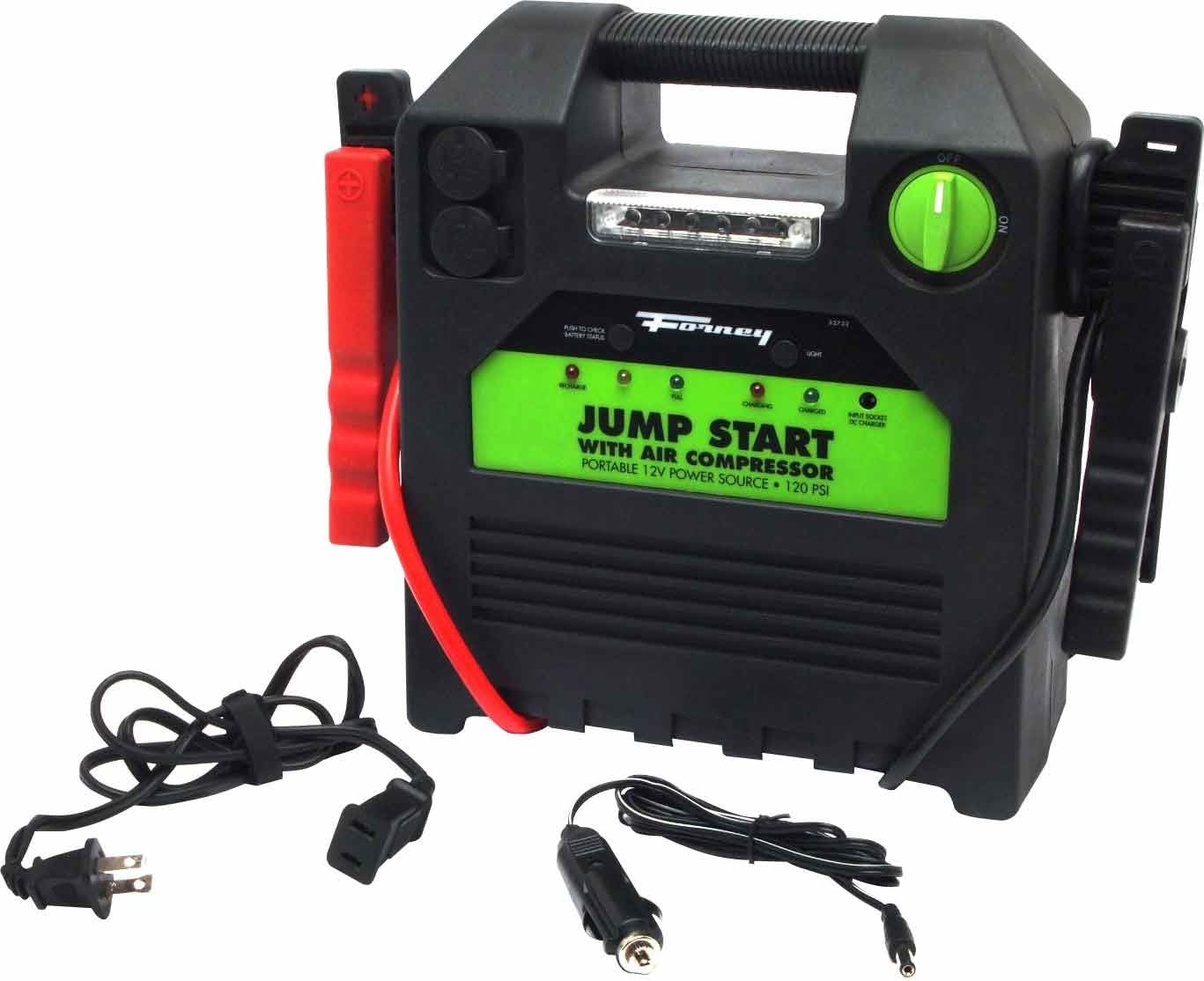 Amazon.com: Forney 52732 Battery Booster Pack with 120 PSI Air ...