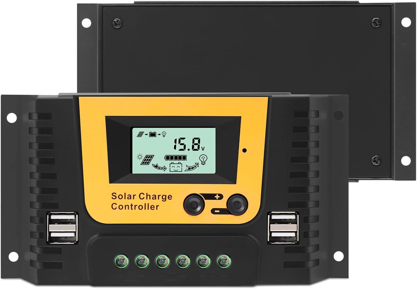 Steca PR1010 Solarladeregler mit LCD Display und Lastausgang für 12V ...