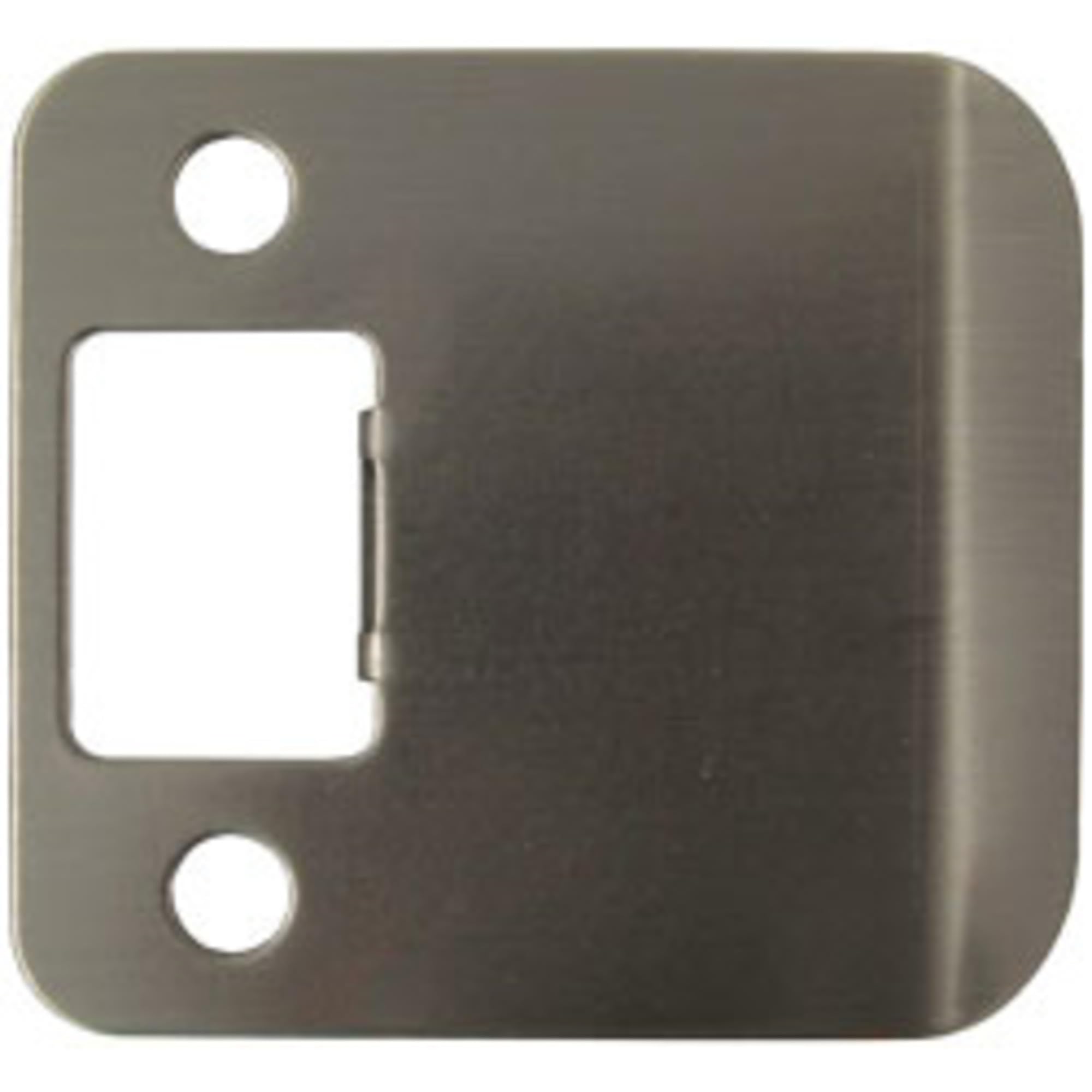 Round Corner Extended Lip Strike Plate, 2-1/4" x 2", (2-1/2" Overall ...