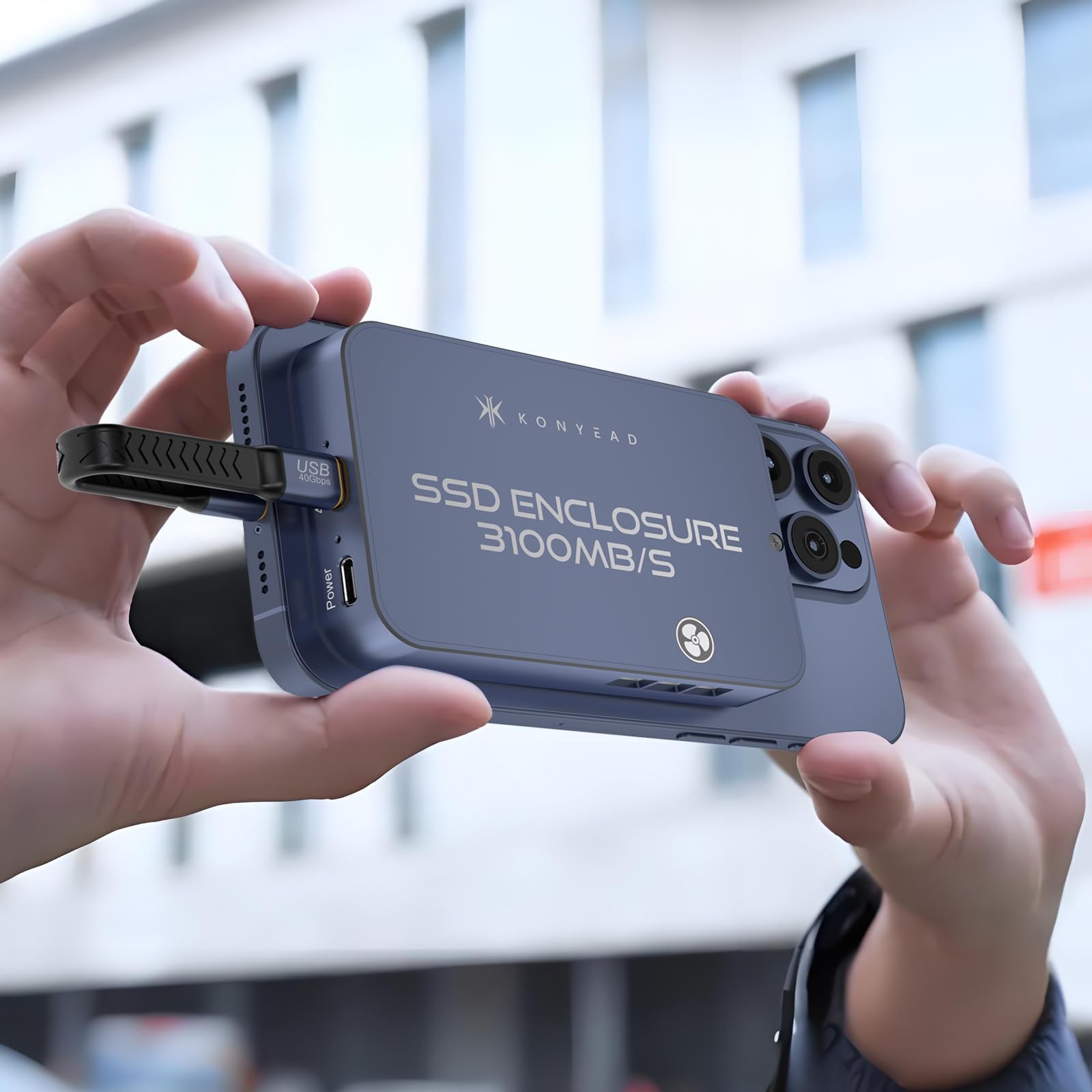 Amazon.com: TWOPAN Aluminum M.2 NVMe SATA SSD Enclosure, Tool-Free USB ...