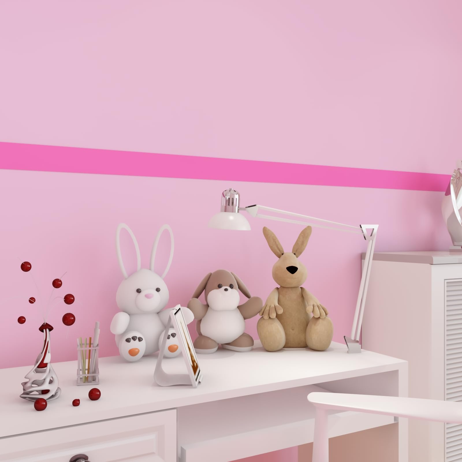 Pink Borders For Bedrooms Children's Room Borders