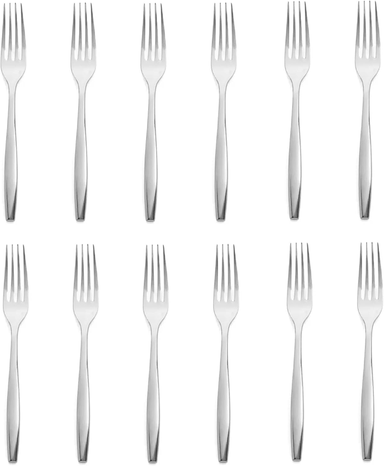 Amazon.com: Nambe Aidan 18/10 Stainless Steel Dinner Fork (Set of ...
