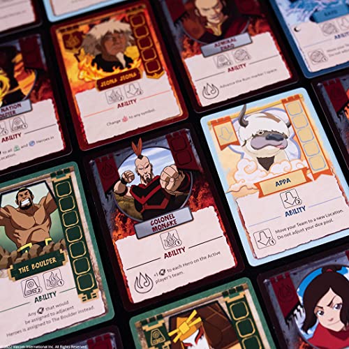 Avatar The Last Airbender: Fire Nation Rising | Cooperative Board Game ...