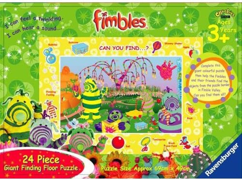 Ravensburger Fimbles - Look & Find Giant Floor Puzzle (24 pieces ...
