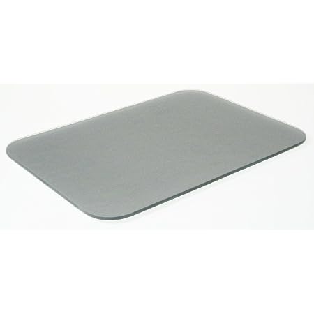 Extra Large Glass Worktop Saver - Silver - 60 x 40cm : Amazon.co.uk ...