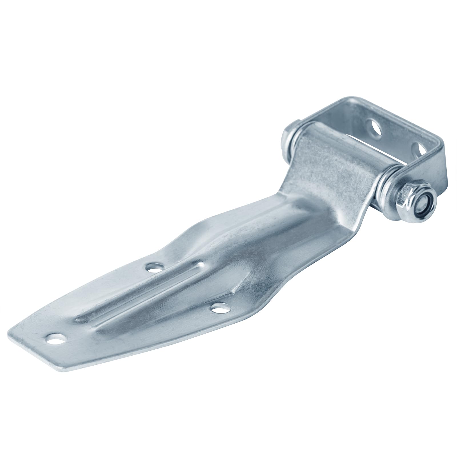 Buy 4 Pack 9 inch T Strap Long Leaf Hinges, Steel Dump Trailer Hinges ...