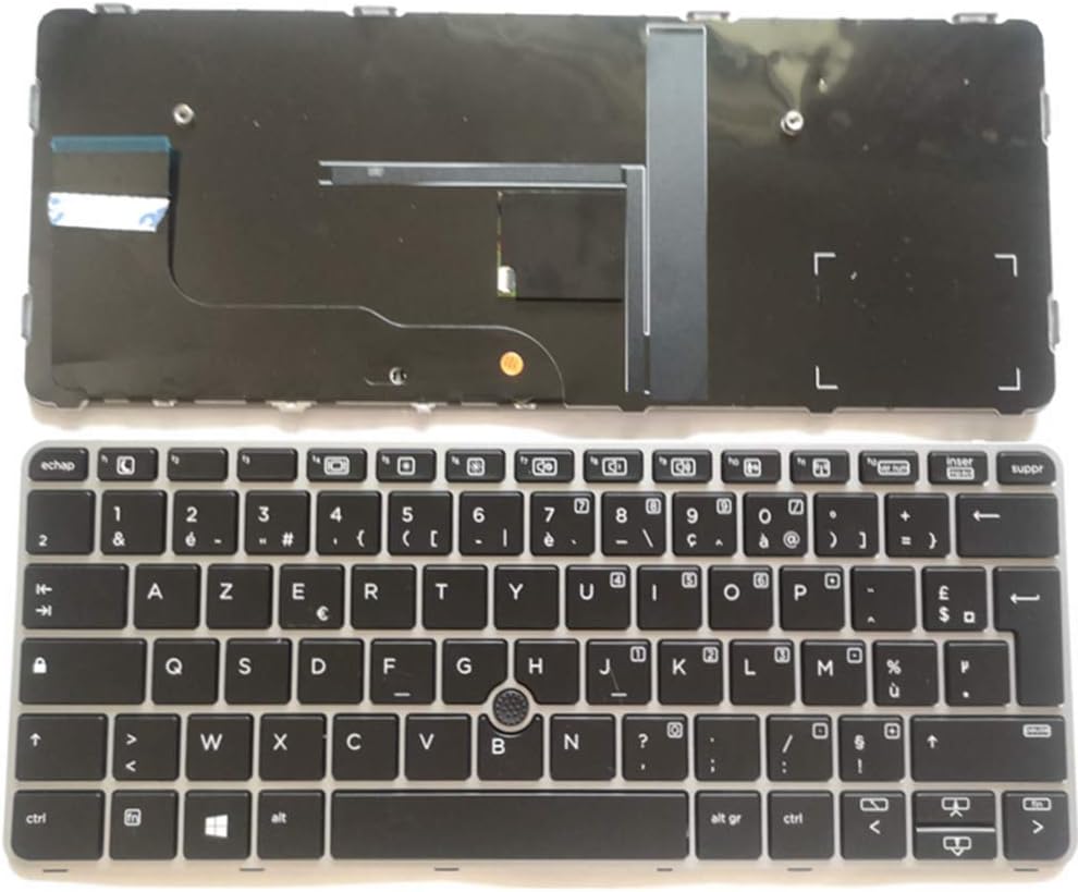 Clavier Français AZERTY rétro-éclairé pour HP EliteBook 840 G5 / 846 G5 ...