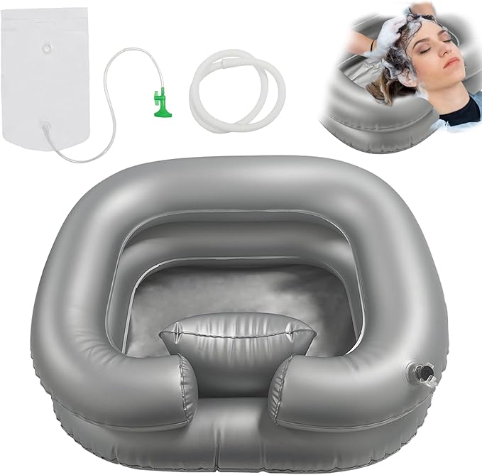 Amazon.com: Portable Hair Washing Basin Inflatable for Salon and Home ...