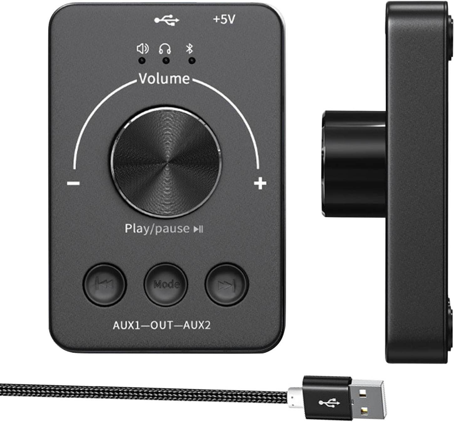 Bouton de réglage du Volume USB, Bouton de contrôle du Volume PC ...