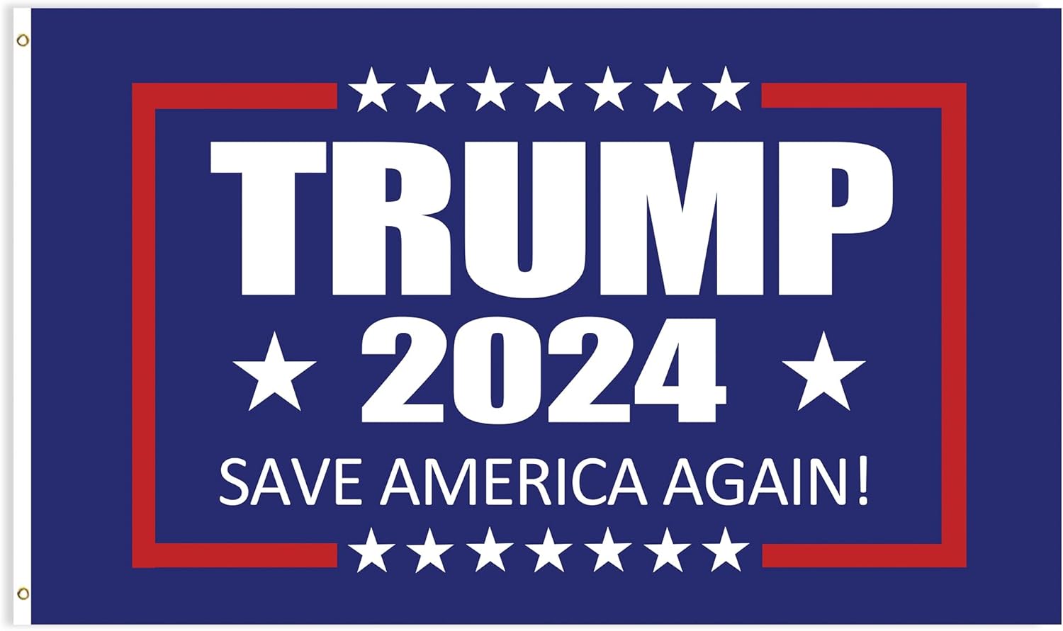 Amazon.com : Square John Trump 2024 Flag Blue Trump Flag Trump For ...