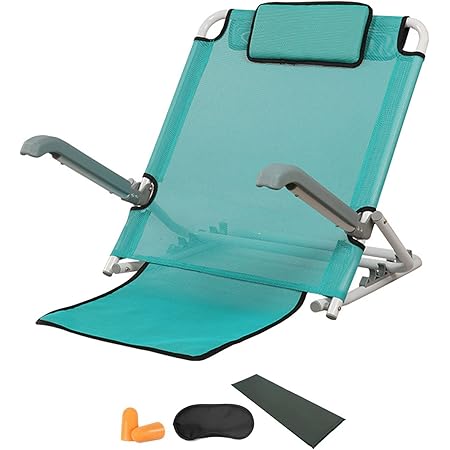 Amazon.com: Lifting Bed Backrest Portable Folding Adjustable Sit-Up ...