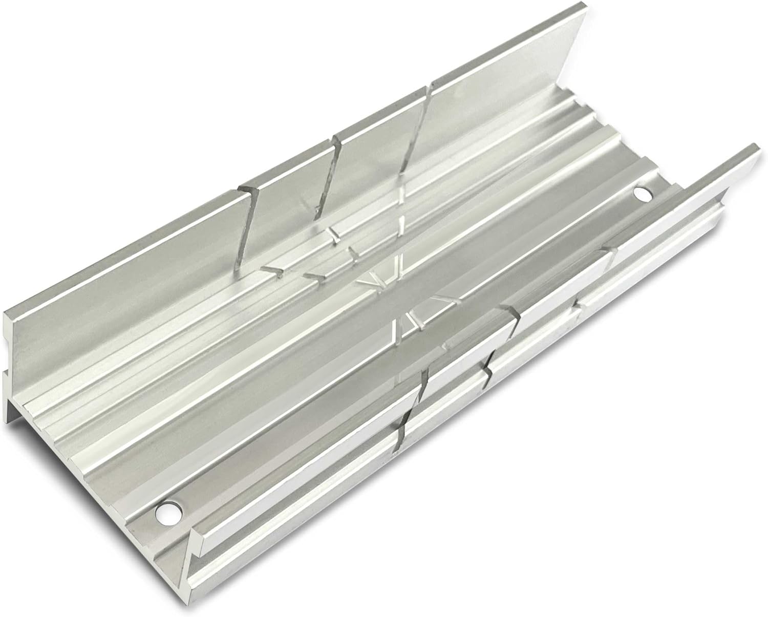 Hanpex Metal Small Aluminum Miter Box 5.3 Inch Small Tiny Mitre Box for ...