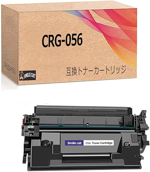 Amazon.co.jp: キャノン用 CRG-056互換トナーカートリッジ 大容量 1本入 ブラック ICチップ 付き crg-056互換 ...