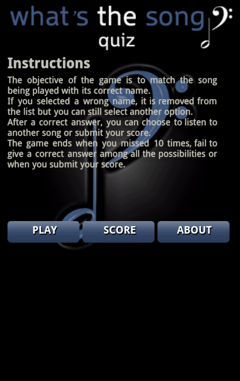 What's the song? QUIZ - App on the Amazon Appstore