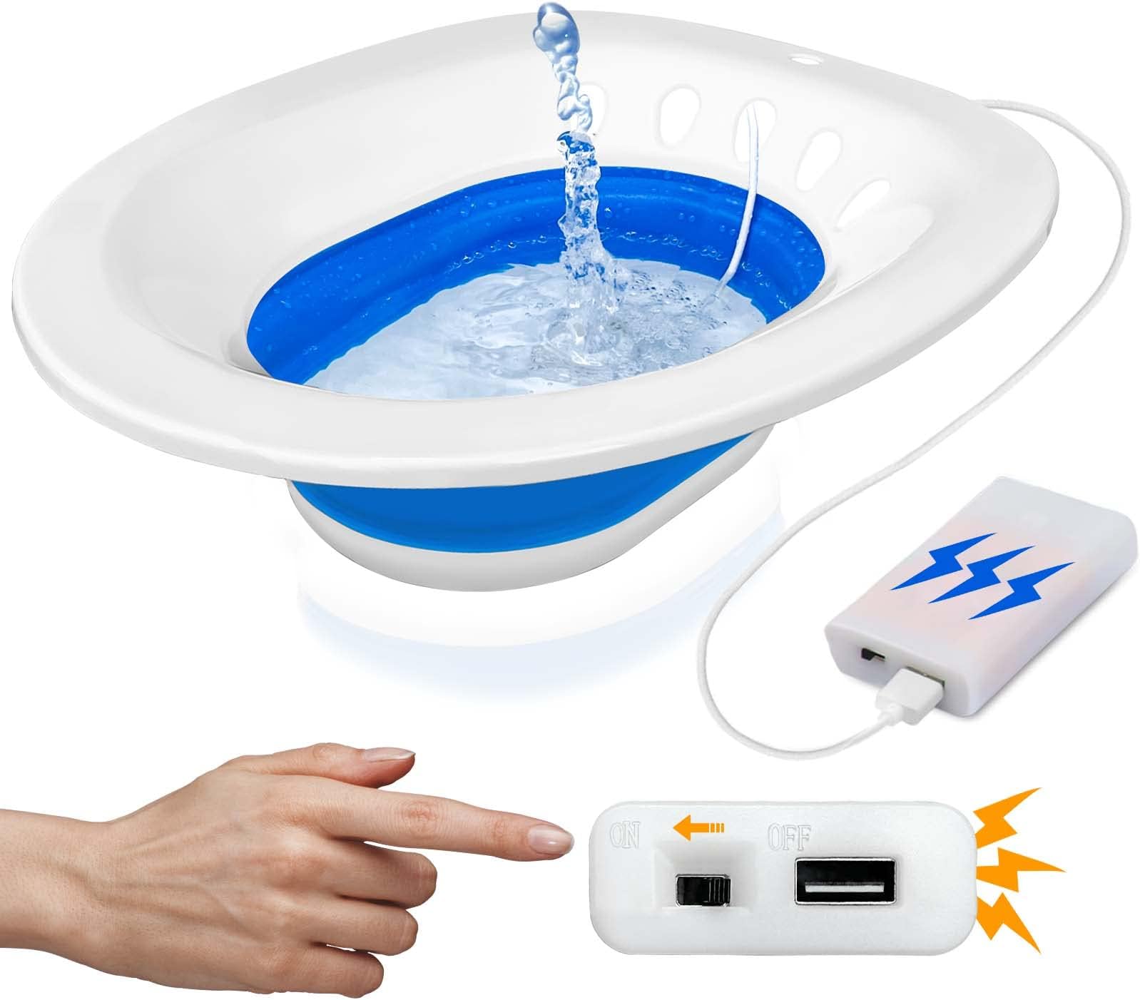 Amazon.com: YYYSITZ Electric Sitz Bath, Sitz Bath for Hemorrhoids, Sitz Bath for Postpartum Care ...
