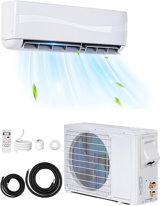 Amazon.com: SIMOE Split Ductless Air Conditioner and Heater Mini Wall ...