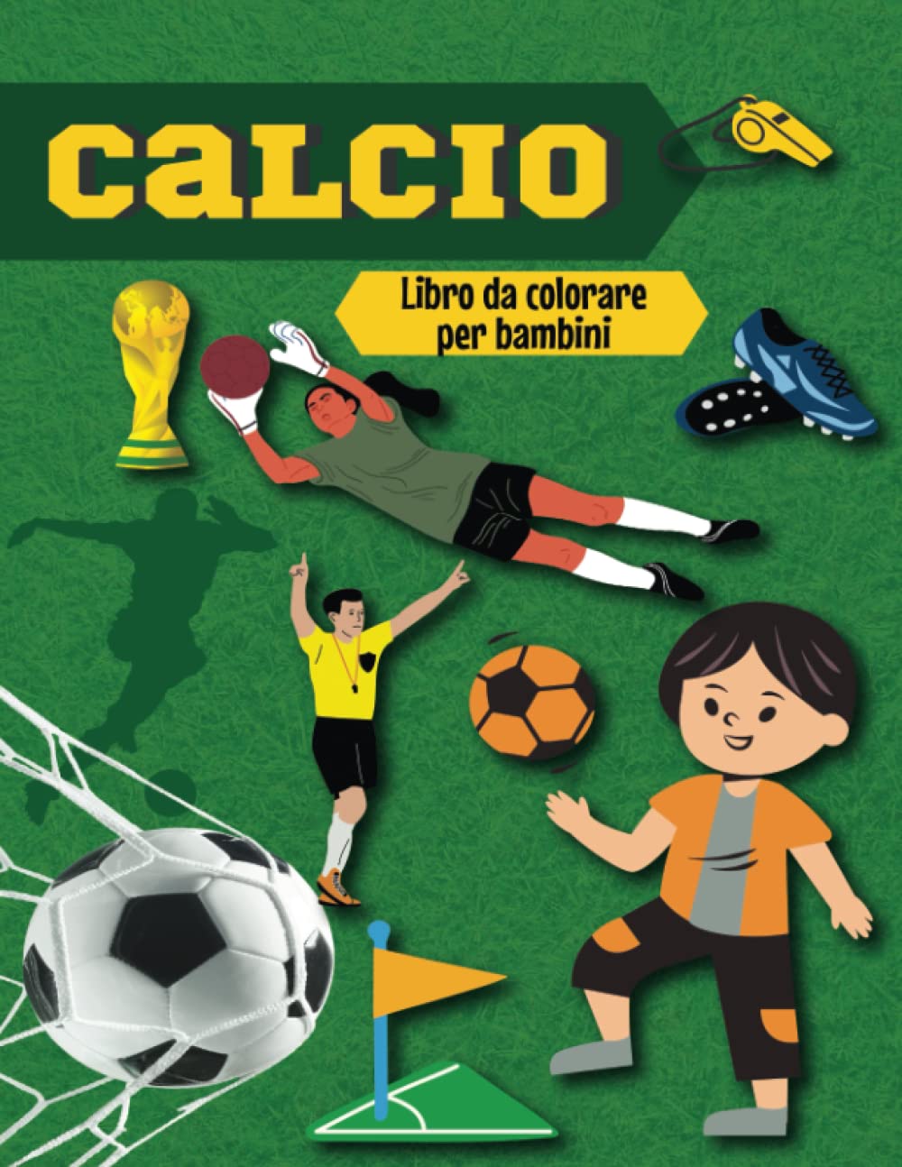 Buy Calcio: Libro da colorare per bambini: Giocatori e squadre di ...
