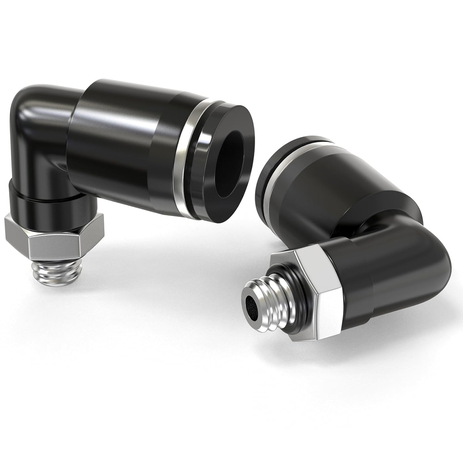 Amazon.com: TAILONZ PNEUMATIC Male Elbow 6mm Tube OD x M5 Thread Push to Connect Fittings PL6-M5 ...