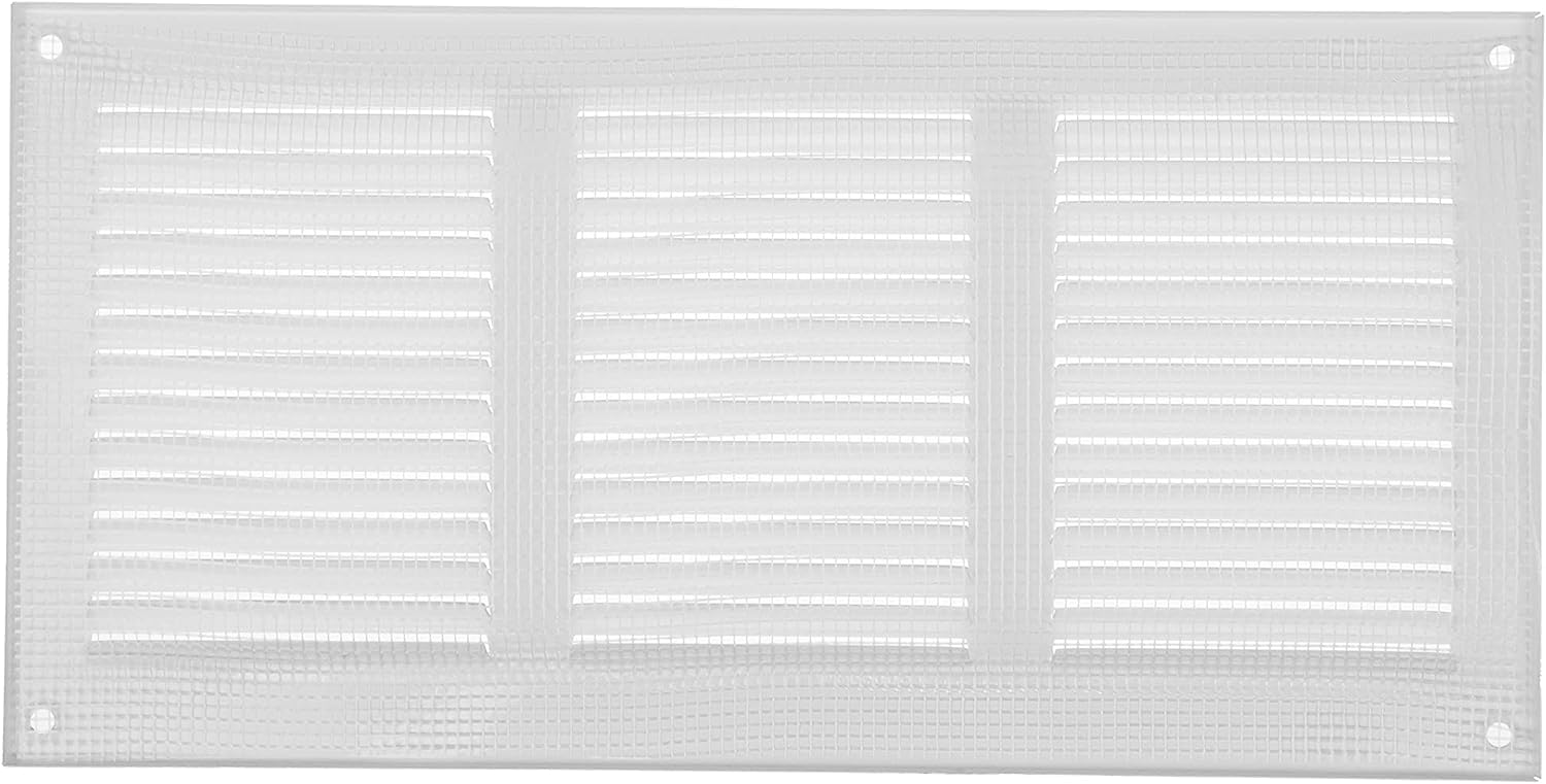 5-Pack White Air Vent Cover 12″ x 6″ Inch / 300 x 150 mm Steel Return ...