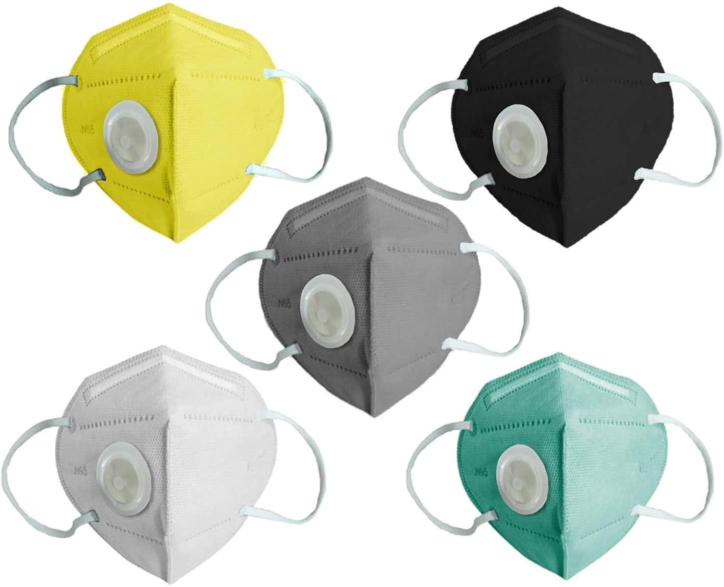 ACE N KING N95 Certified Reusable (Multicolour, Air Filter, 5 Pcs) for ...