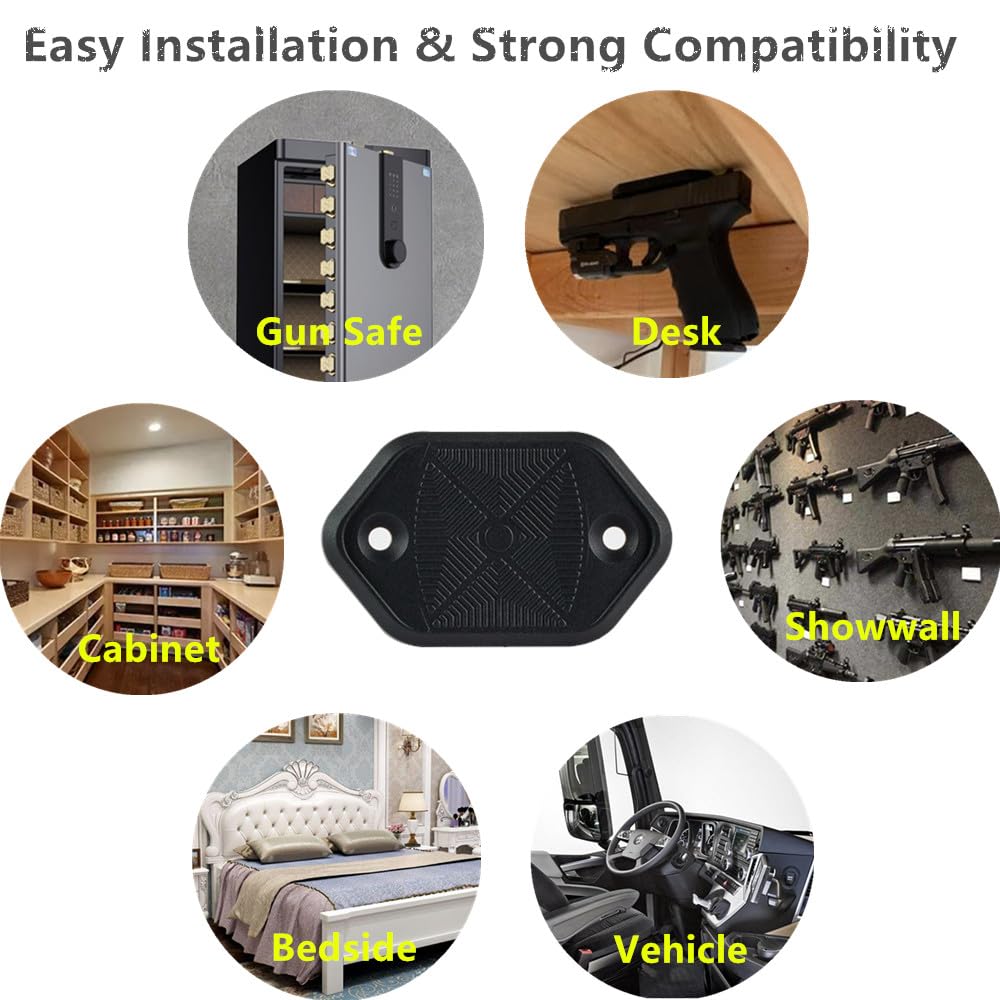 Snapklik.com : DeYoungArbeit Gun Magnet 32lbs Rated Magnetic Gun Mount ...