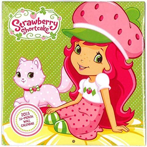 Amazon.com: Strawberry Shortcake 2015 16-Month Wall Calendar : Office ...