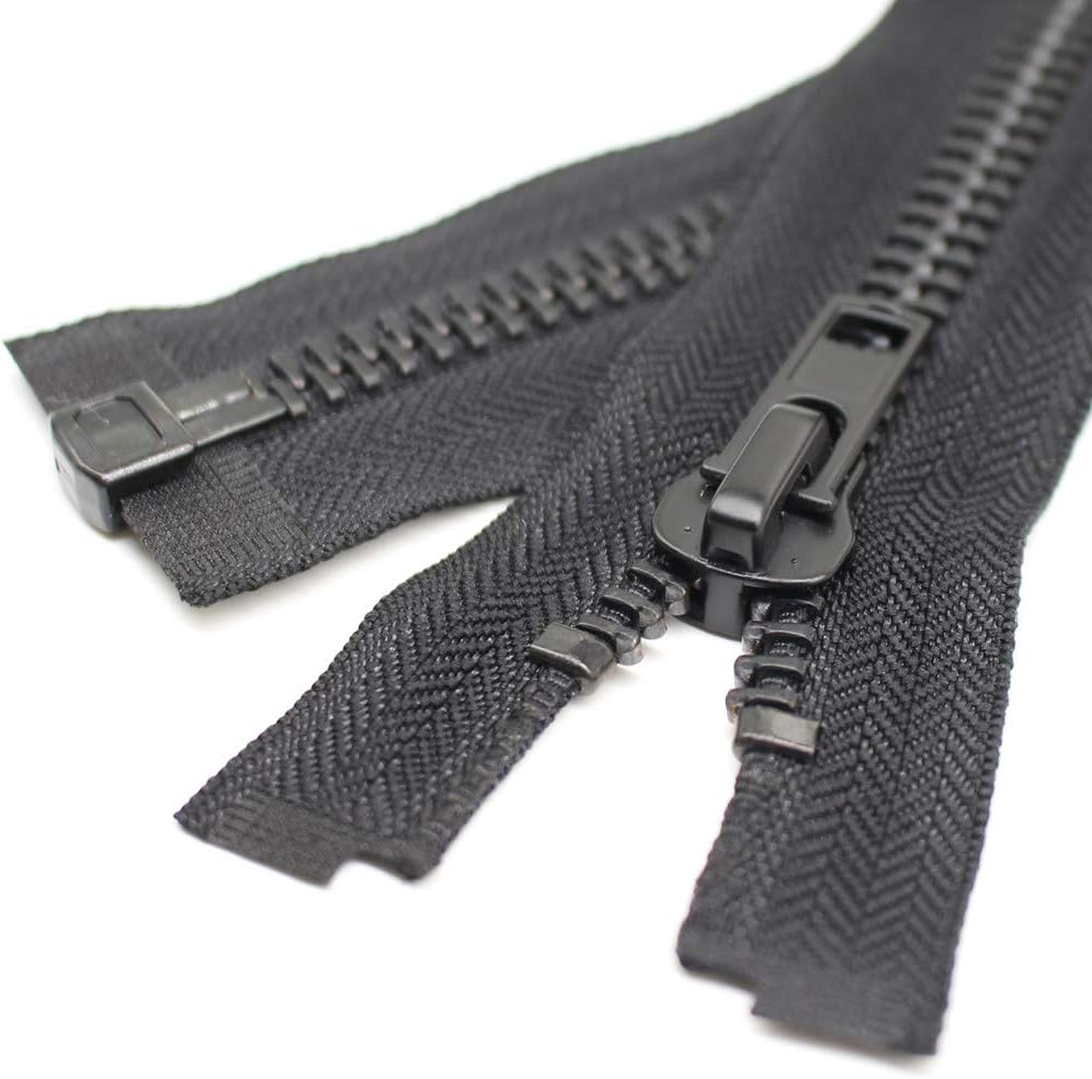 Amazon.com: YKK #5 Brass ~ Separating 17" Medium Weight Jacket Zipper ...