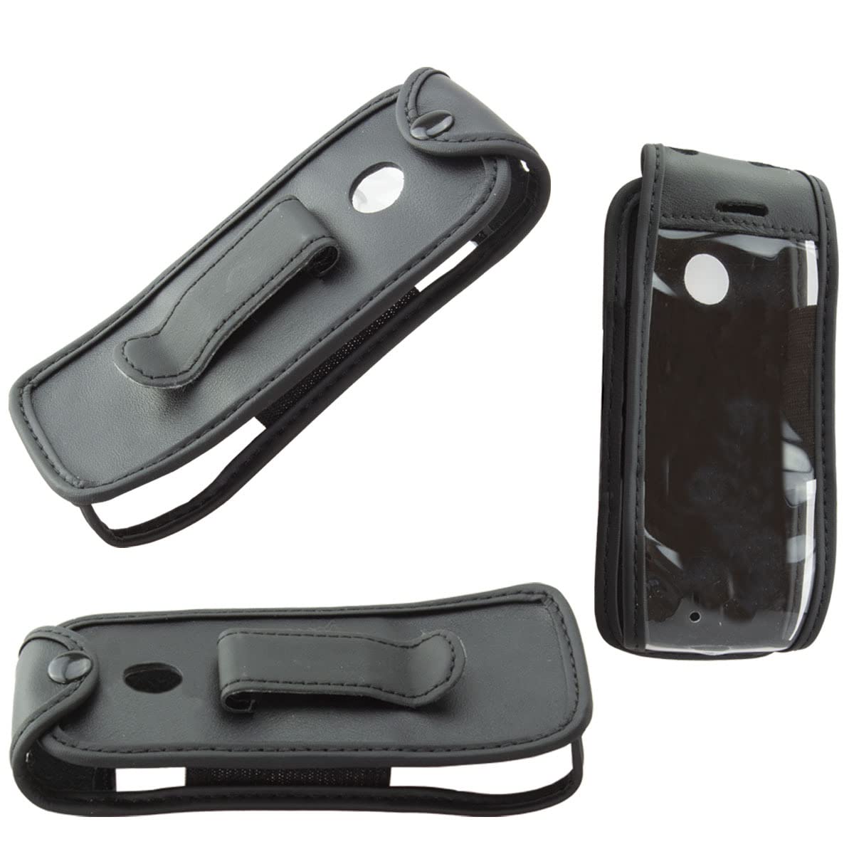 caseroxx Leather-Case with belt clip compatible with Nokia 105/110 4G ...