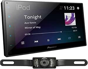 Amazon.com: Pioneer DMH-1800NEX 6.8" Double-DIN Digital Multimedia Receiver with License Plate ...