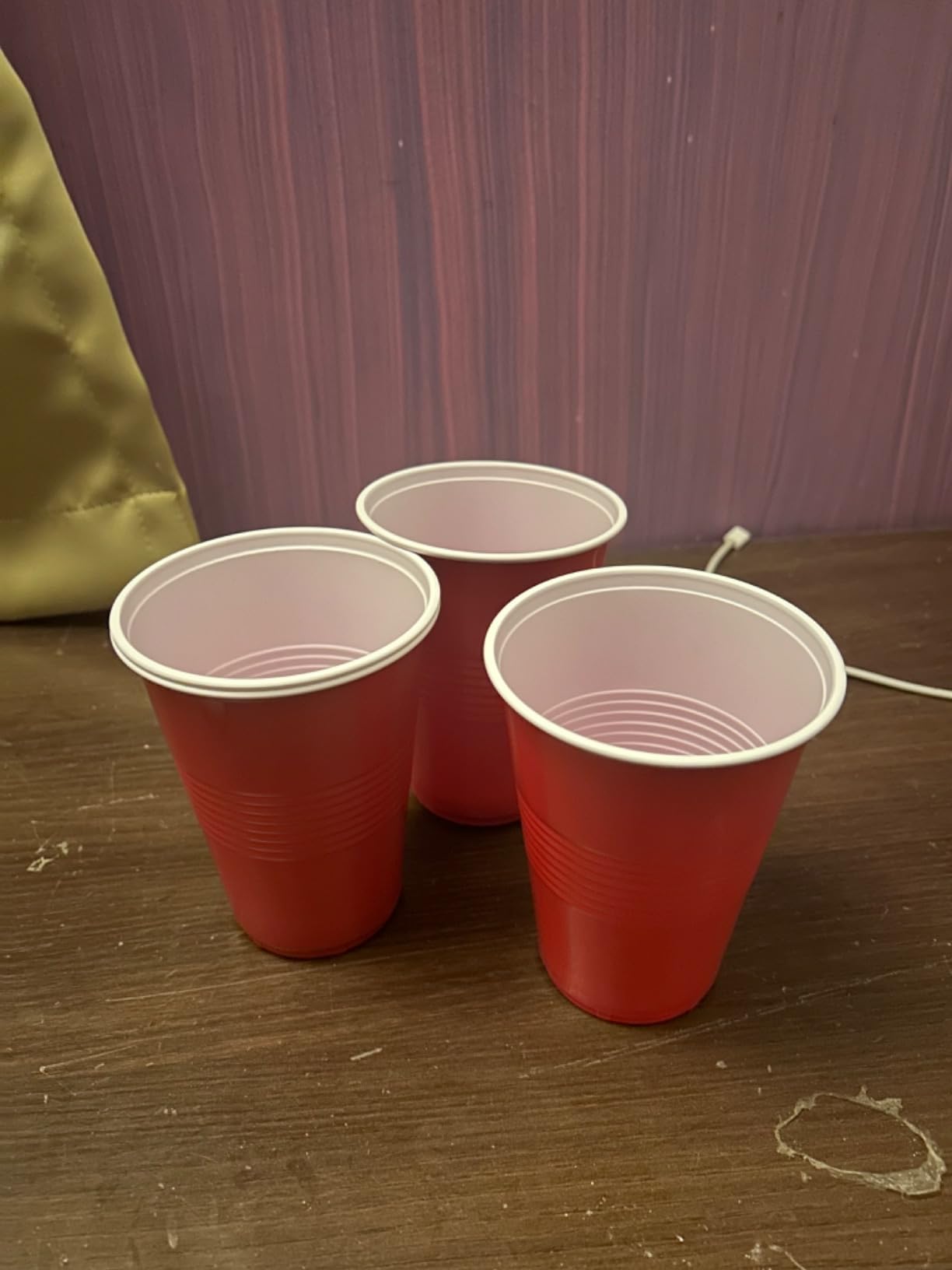 Buy Zest Mart - 450 Ml Reusable Red Pong Glasses | 20 Pack | Perfect ...