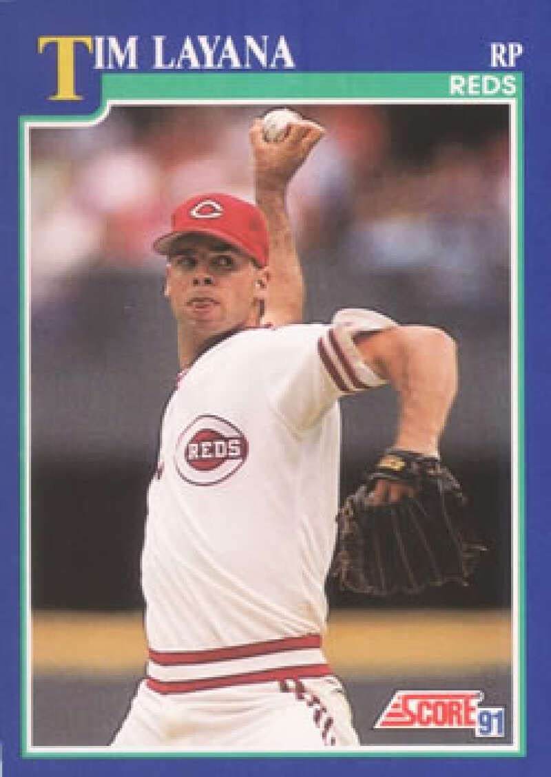 Boda Layana Amazon.com: 1991 Score #64 Tim Layana Cincinnati Reds
