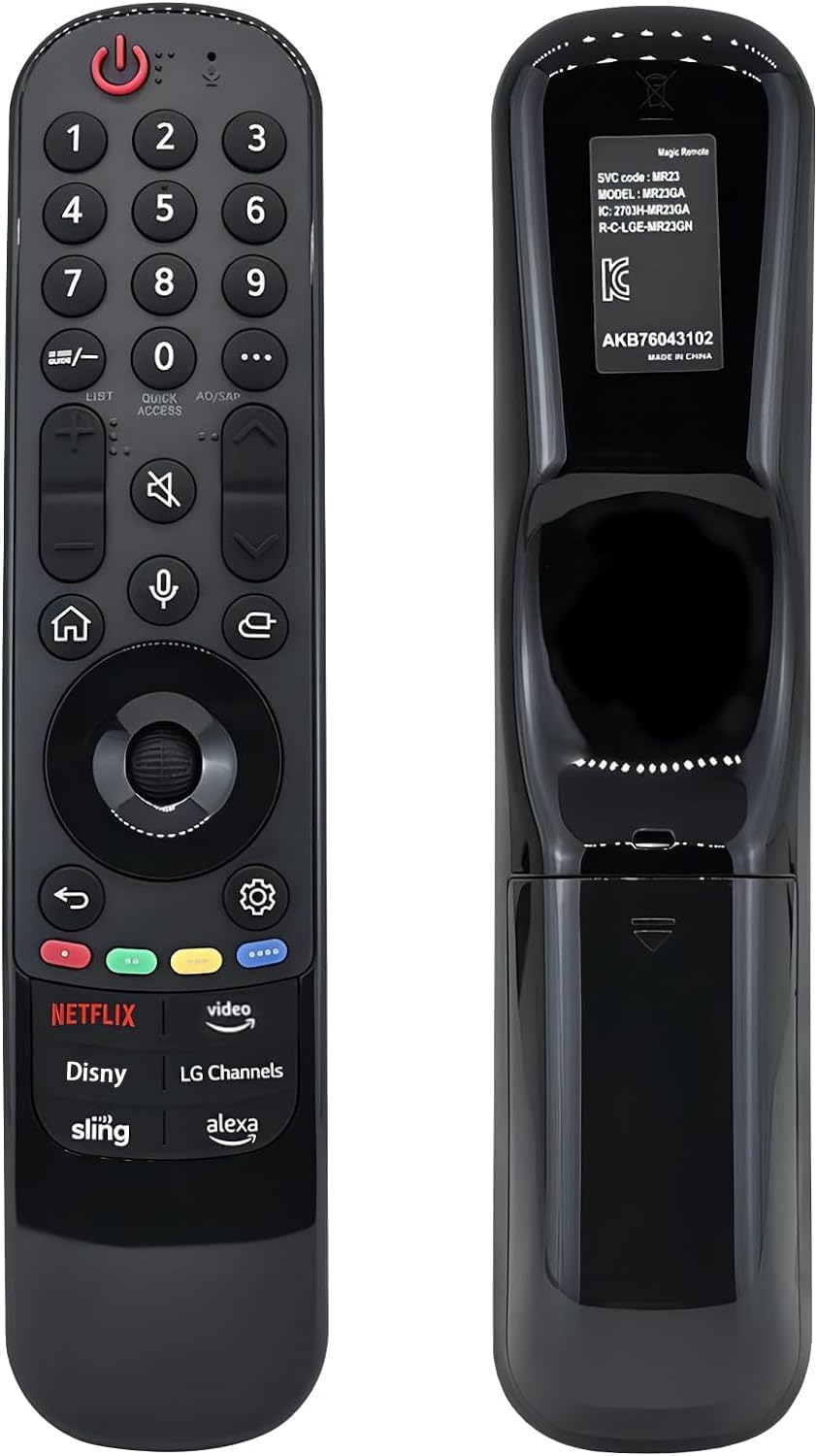 New 2023 Original Magic Remote - for LG Smart TVs OLED Evo Z3 G3 C3 B3 OLED（MR23GA） with Voice ...