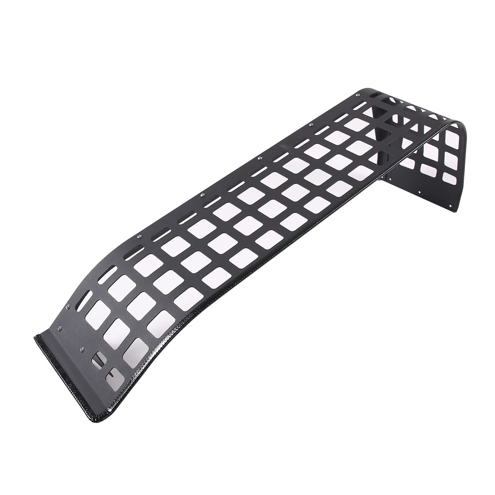 PIUGILH Aluminum Rear Trunk Storage Enclosure, Tail Cargo Storage Panel ...