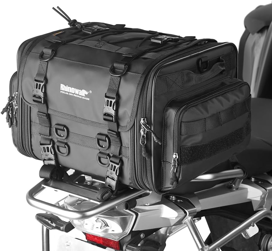 Rhinowalk Motorcycle Saddle Bag Motorbike Tail Bag Waterproof ...