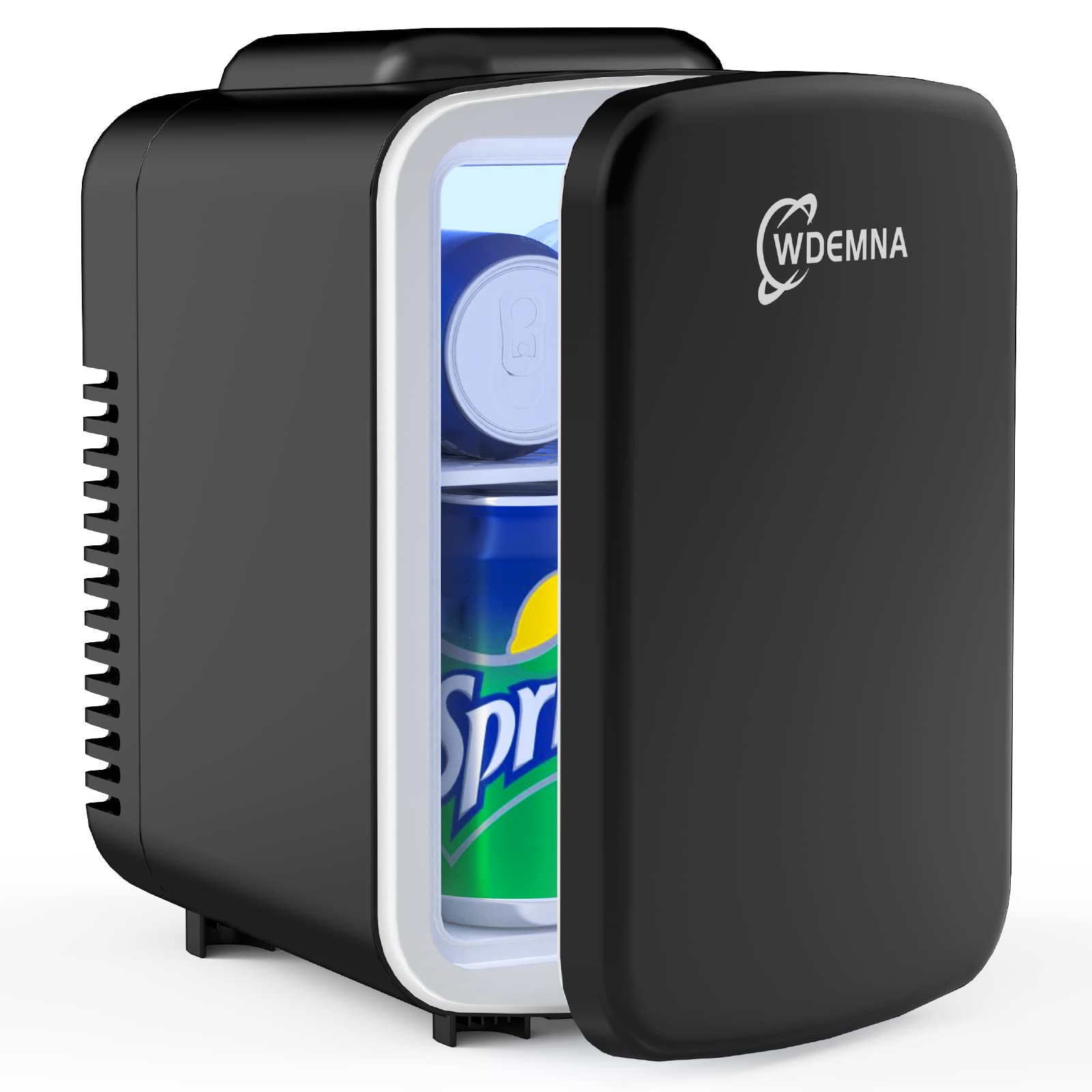 Snapklik.com : Mini Fridge, 4 Liter/6 Cans Skincare Fridge For Bedroom ...