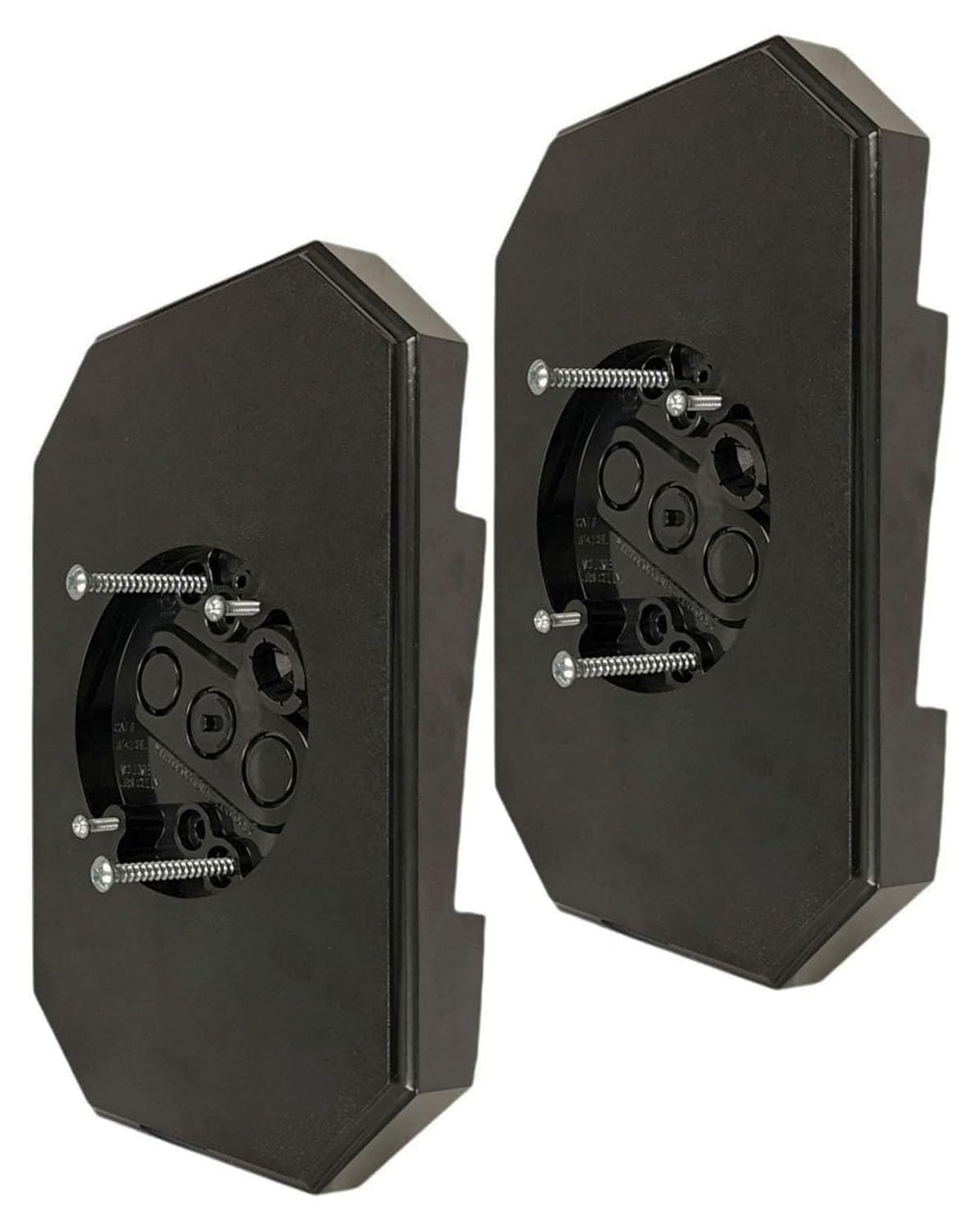 iMBAPrice 8141DBL-2 Black Outdoor Light Mounting Block with Built-in ...