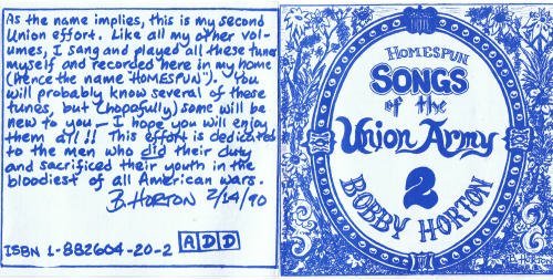 Amazon.co.jp: Homespun Songs of the Union Army (Civil War Series ...