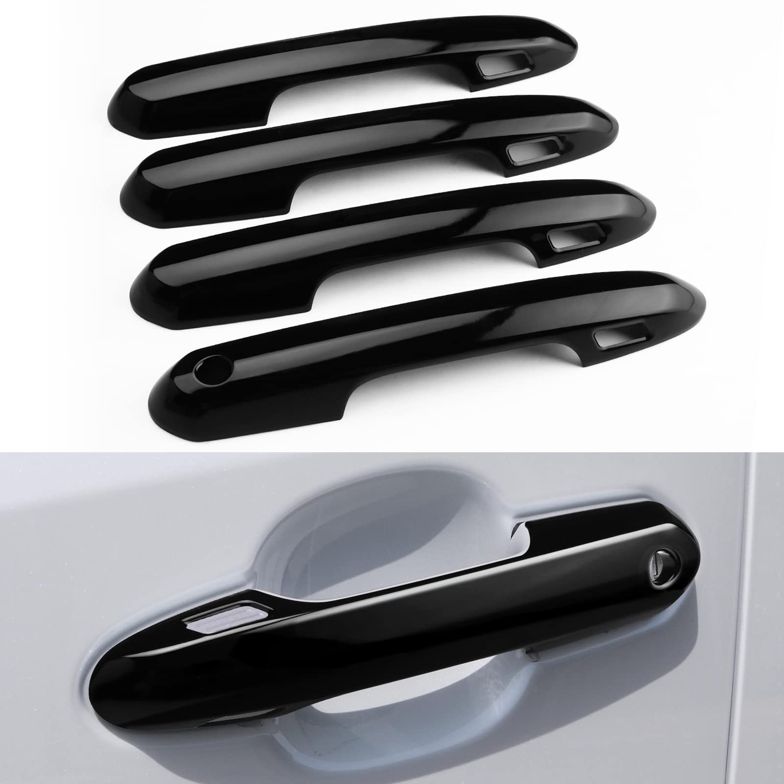 Car Door Handle Covers Compatible for 2019-2021 2022 2023 2024 Toyota ...