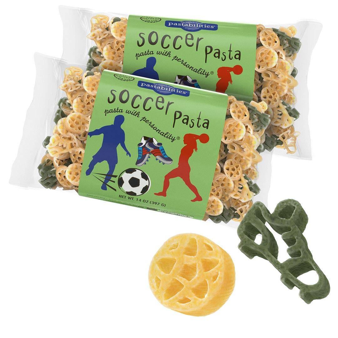 Amazon.com : Pastabilities Fun Shaped Pasta for Kids - Soccer Shaped ...