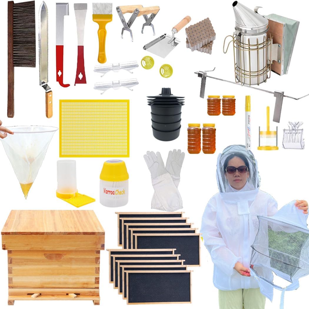 Amazon.com : Beehive with Ventilated bee Jacket (XL) : Patio, Lawn & Garden