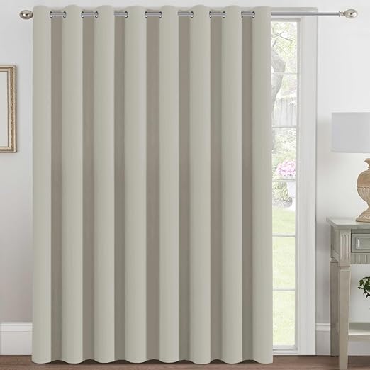 Amazon.com: H.VERSAILTEX Blackout Patio Curtains 100 x 84 Inches for ...
