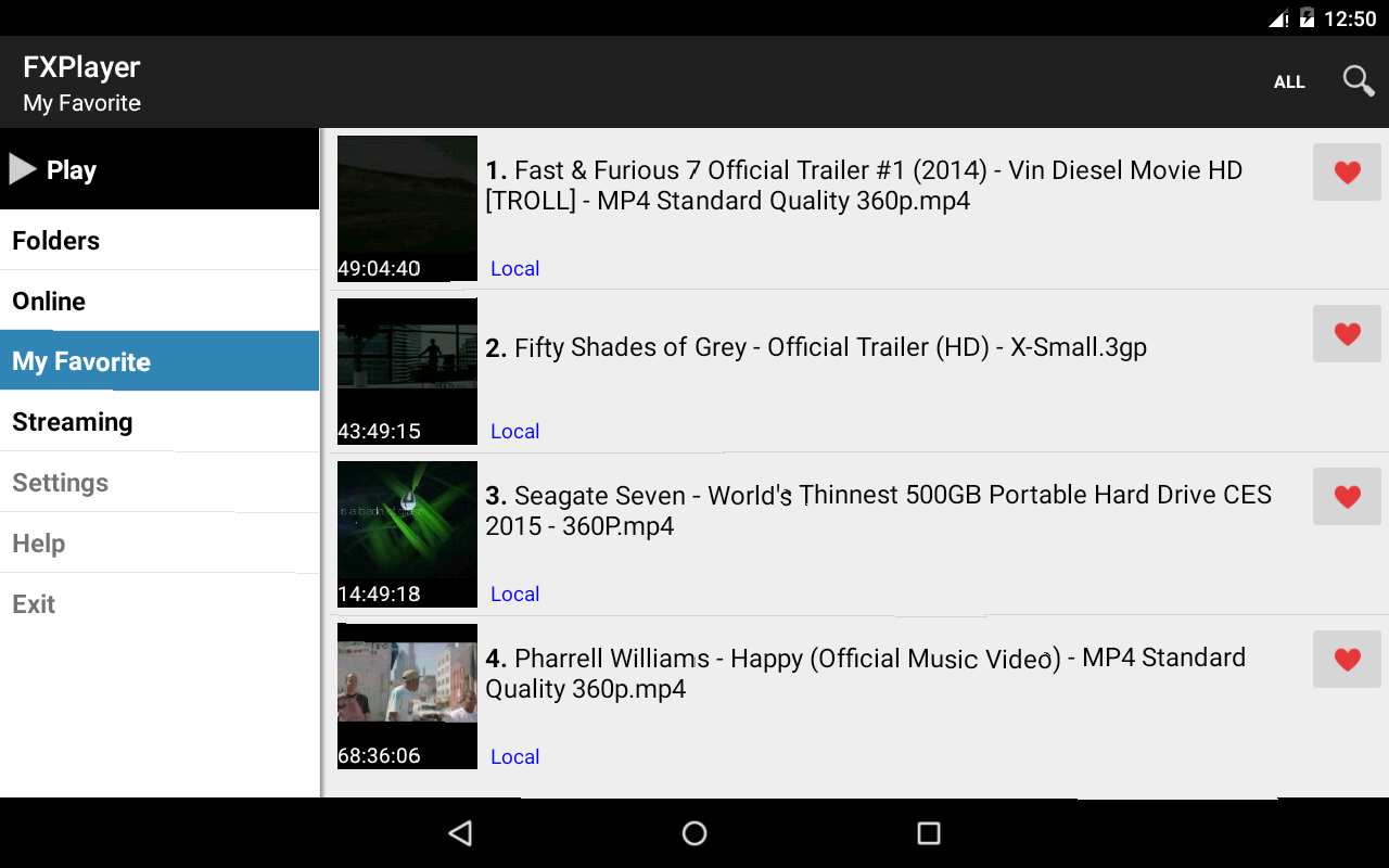 FXPlayer-Amazonアプリストアのアプリ