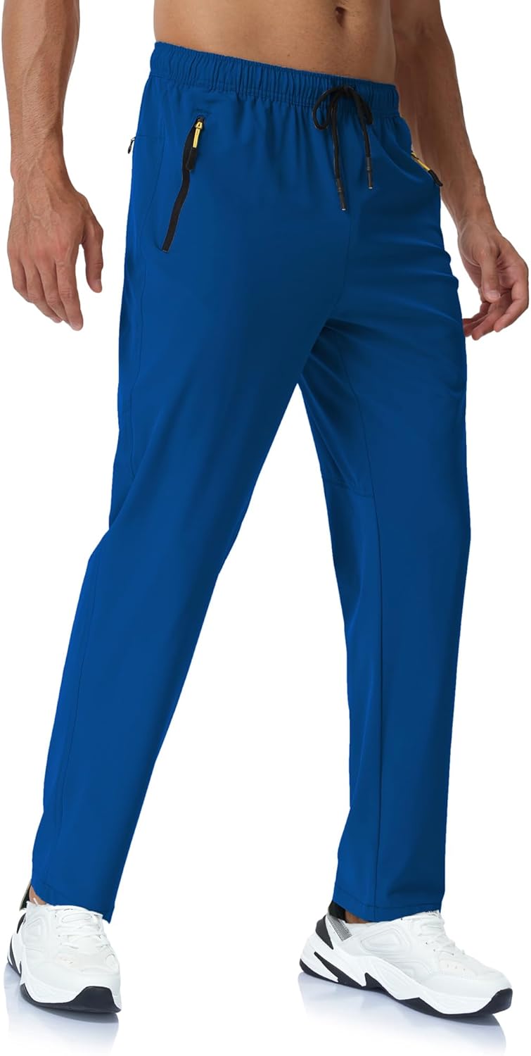 Amazon.com: Rapoo Mens Lightweight Hiking Pants Quick Dry Stretch ...