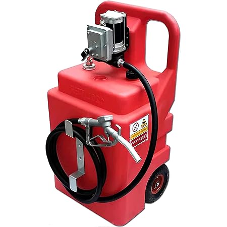 Amazon.com: VEVOR Portable Diesel Tank, 58 Gallon Capacity, Diesel Fuel ...