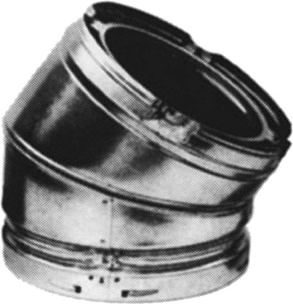 Offset Chimney 30deg 6in 3wall - Chimney Caps - Amazon.com