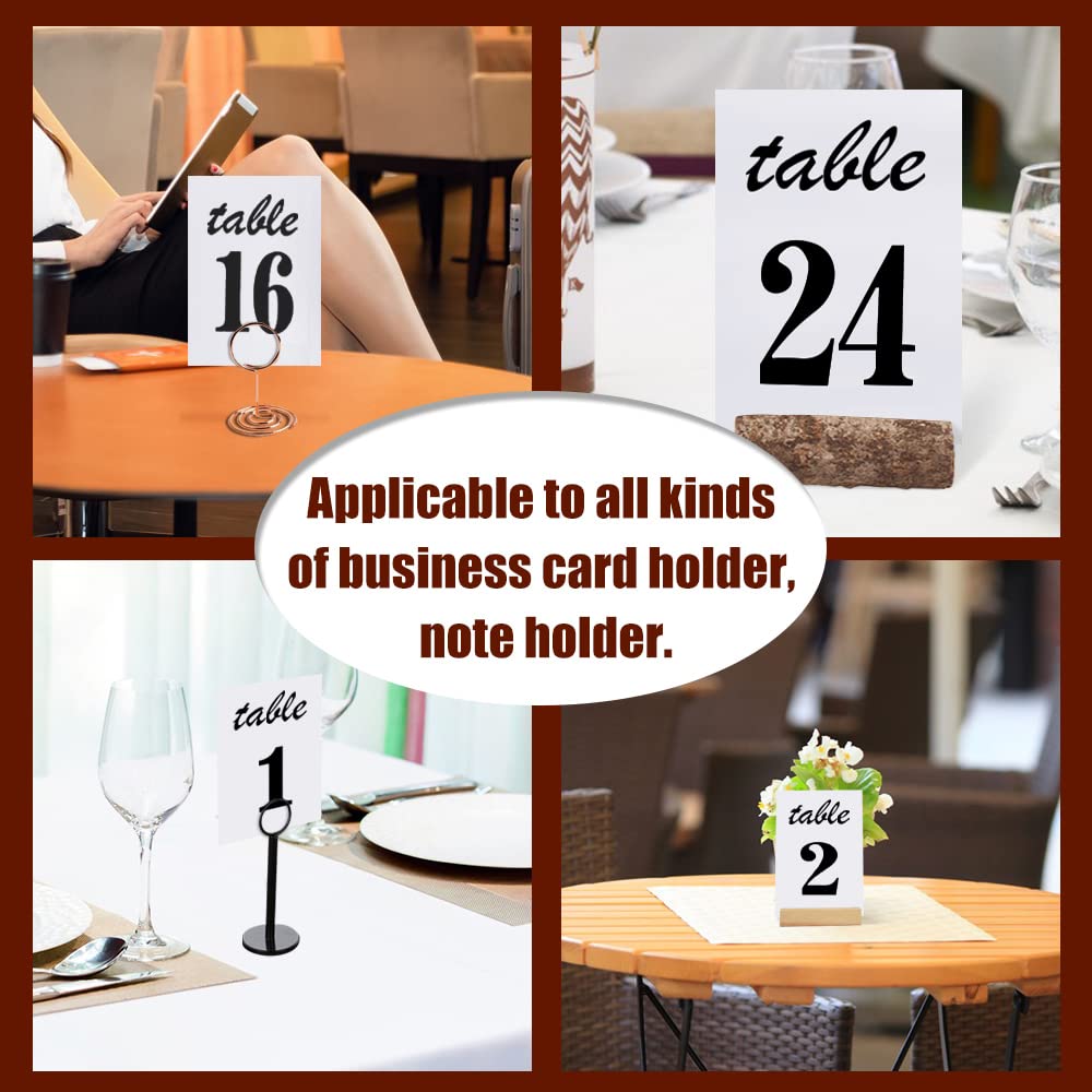 Snapklik.com : 1-25 Print Wedding Table Number Card Set, 4x6" Modern ...