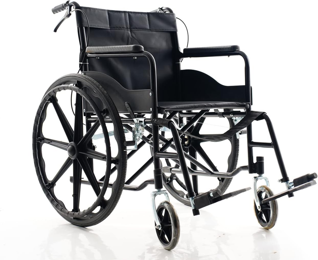 Folding Lightweight Wheelchair,Self Propelled Portable Wheelchair with ...