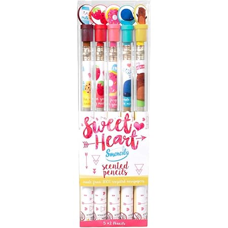 Amazon.com : Spring Smencils - HB #2 Scented Pencils, 5 Count, Gifts ...