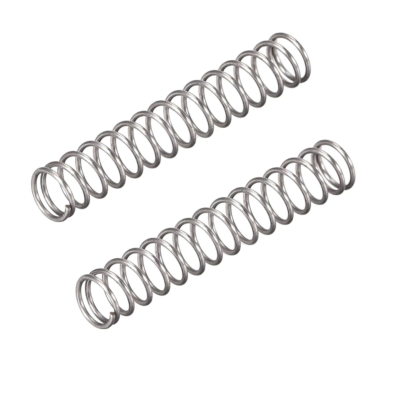 TA-VIGOR 30Pcs Compressed Spring, 0.4mmx4mmx25mm Dual Extended Durable ...